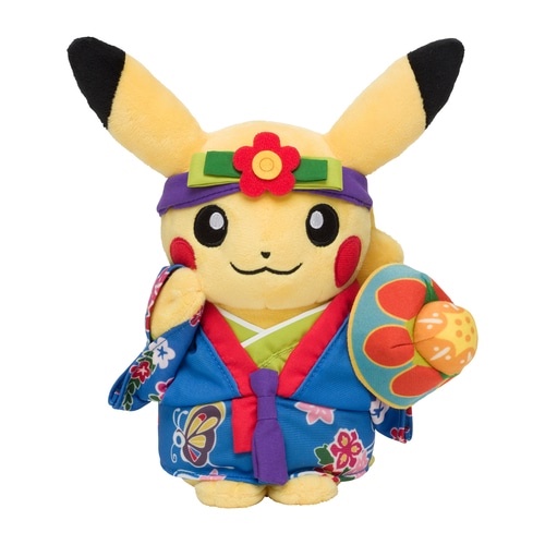 [ส่งตรงจากญี่ปุ่น] ตุ๊กตาโปเกม่อน Ryukyu Dance Pikachu Pokemon Center ...