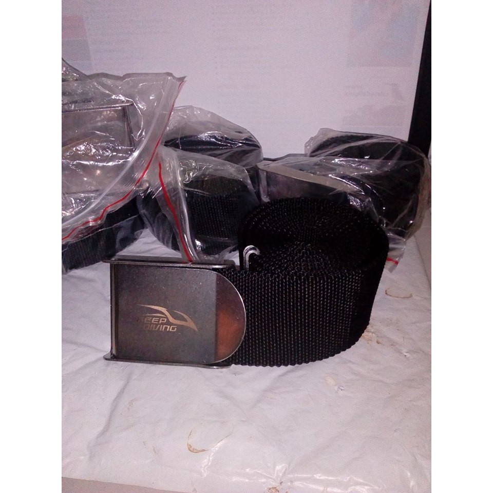 เข็มขัดดำน้ำ สำหรับใส่กับตะกั่ว | Shopee Thailand