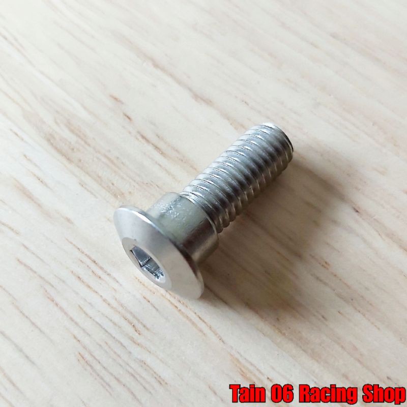 น็อตจานดิส มีบ่า M8x22 mm แบบหัวร่มลายเรียบ / Honda [T06RS] | Shopee ...