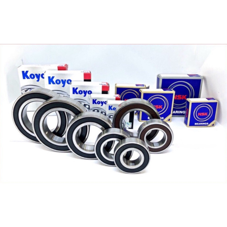 ตลับลูกปืน KOYO 6000 6001 6002 6003 6004 6005 6006 6007 6008 6009 ฝายาง 2 ข้าง 2RS ลูกปืนญี่ปุ่น ...