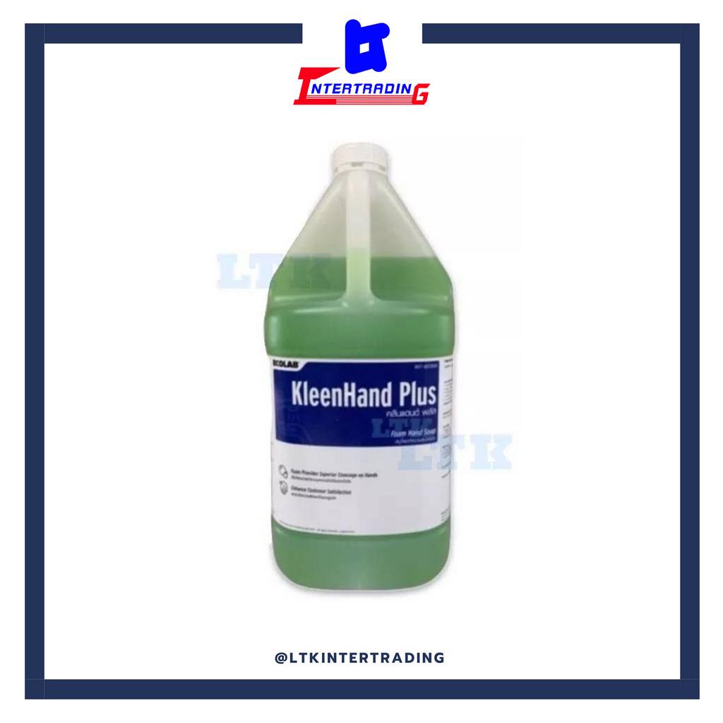 สบู่ล้างมือแบบโฟม KLEENHAND PLUS แบรนด์ ECOLAB ขนาด 3.8ลิตร(แกลลอน ...