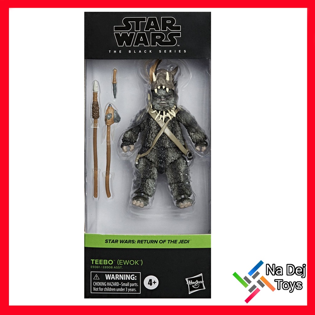 Hasbro Teebo Ewok Star Wars Black Series 6" figure ทีโบ อีว๊อค สตาร์ ...