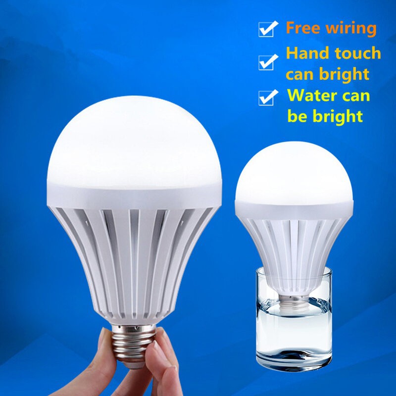 หลอดไฟ LED หลอดไฟฉุกเฉิน รุ่น LED EMERGENCY LIGHT 9W-12Jul-J1 | Shopee ...