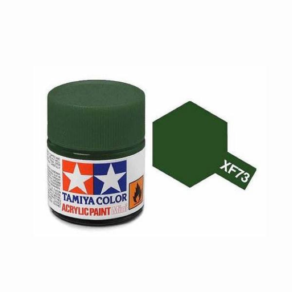 สีสูตรน้ำ TAMIYA XF-73 Dark Green (JGSDF) (10 ml) | Shopee Thailand