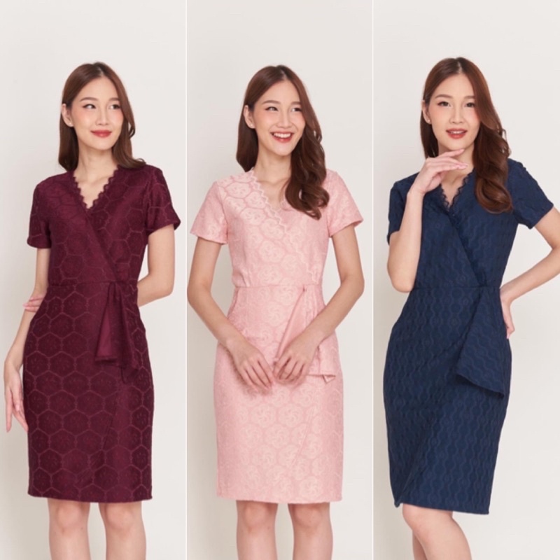 WD Classy Middle Dress | Shopee Thailand