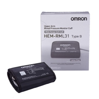 Omron Wide Range Soft Cuff HEM-RML31 ออมรอน ผ้าพันแขน Cuff Size M-L ...