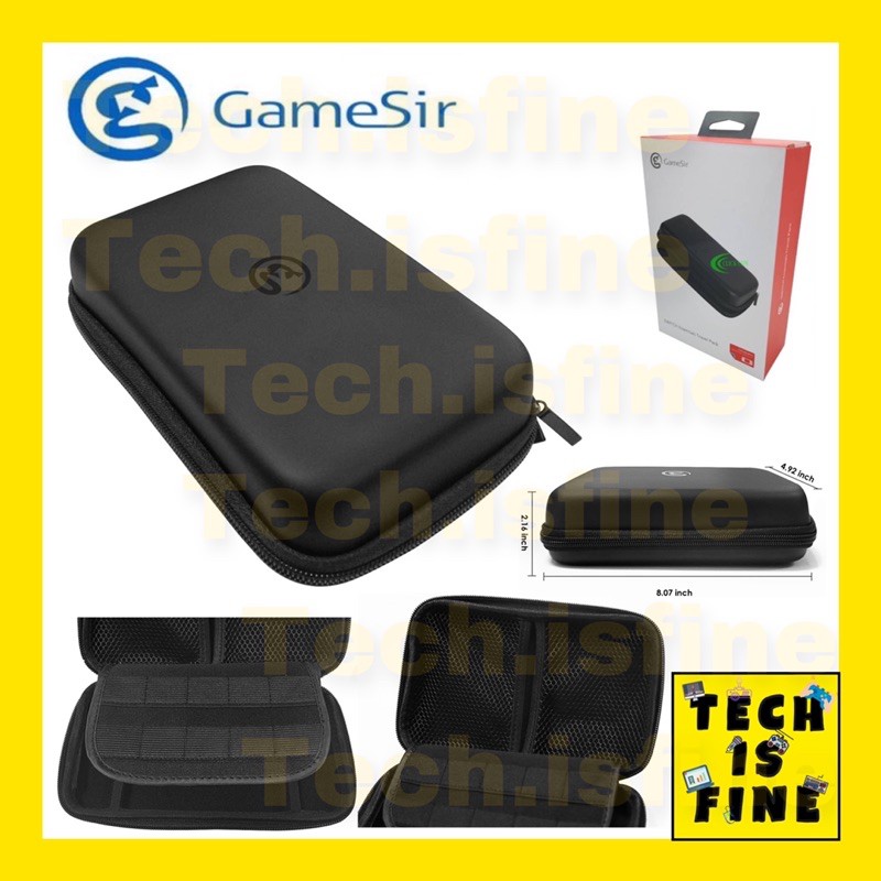เคสใส่จอย GameSir Case for Switch, Travel Pack EVA Hardshell Carrying ...