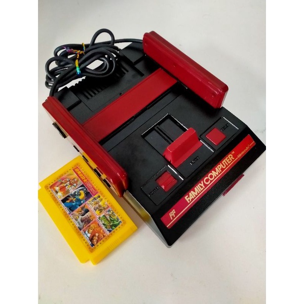 Famicom แท้ Japan Custom สีดำ สล๊อตฟ้า ระบบ AV SFC ชุดไฟไทยพร้อมเล่น ...