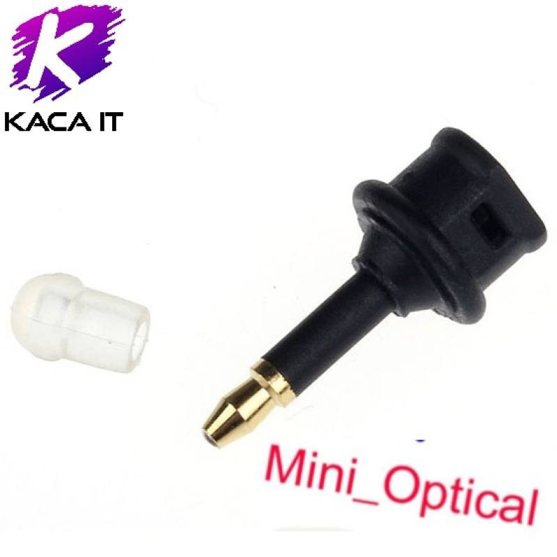 หัวแปลง Mini Optical Jack to SLINK to 3.5mm Plug S/PDIF Digital Optical ...
