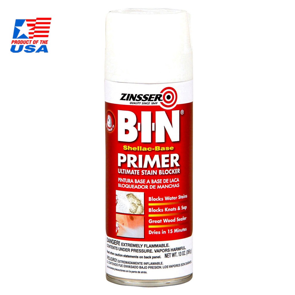 ZINSSER® B-I-N® Shellac-Base Primer | Shopee Thailand