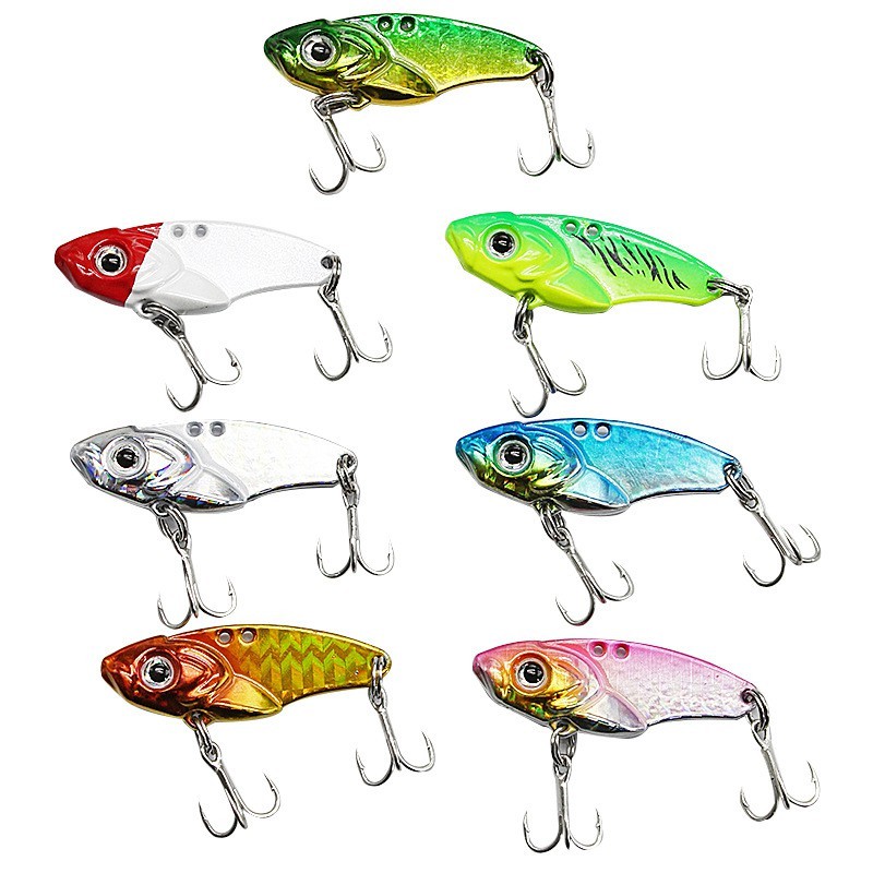โลหะ VIB เหยื่อสั่นลง 5g / 7g / 10g / 15g / 20g Fishing Lure Swimbait Bass VIB Jigging Jigs Bait ...