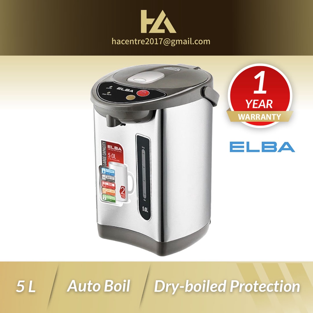 (ฟรี Bubble WRAPPING) Elba 5L Thermo Pot ETP-F5018 / ETPF5018 电热水瓶 ...