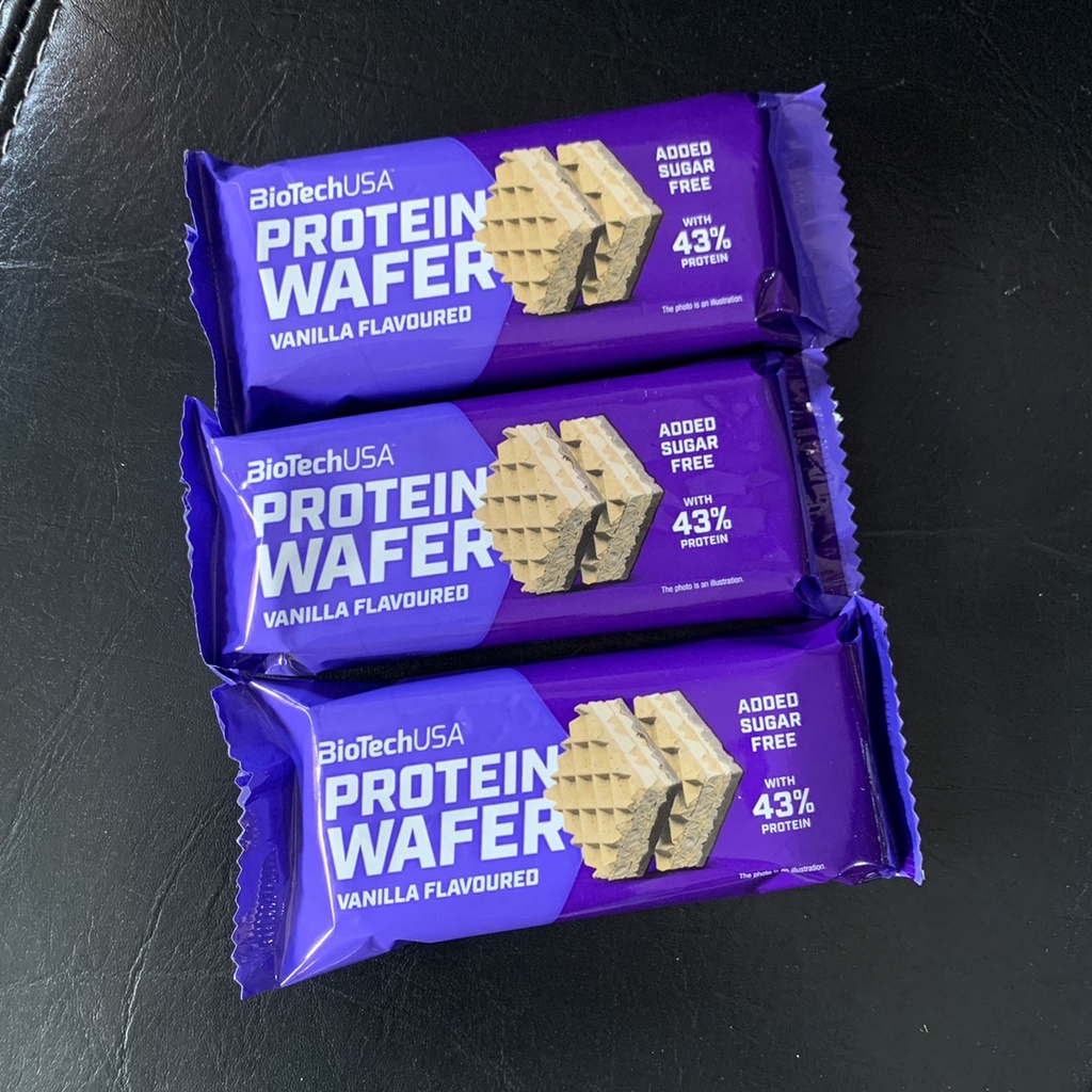 BioTechUSA BiotechUSA Protein Wafer Vanilla flavoured ไบโอเทคยูเอสเอ ...