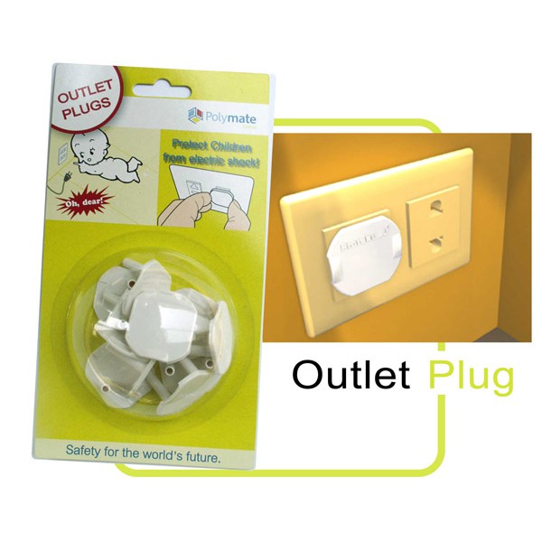 Polymate : Outlet Plug อุปกรณ์ปิดรูปลั๊กไฟ | Shopee Thailand