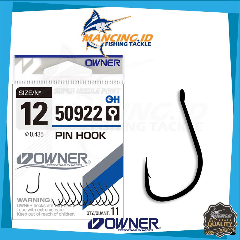 เจ้าของ Pin Hook 50922 Hook Fishing Hook Made in Japan | Shopee Thailand