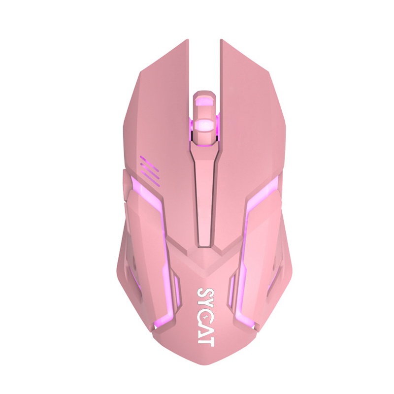 Sycat Y02 Blacklight เมาส์ USB LED เมาส์สําหรับเล่นเกมสําหรับแล็ปท็อป ...