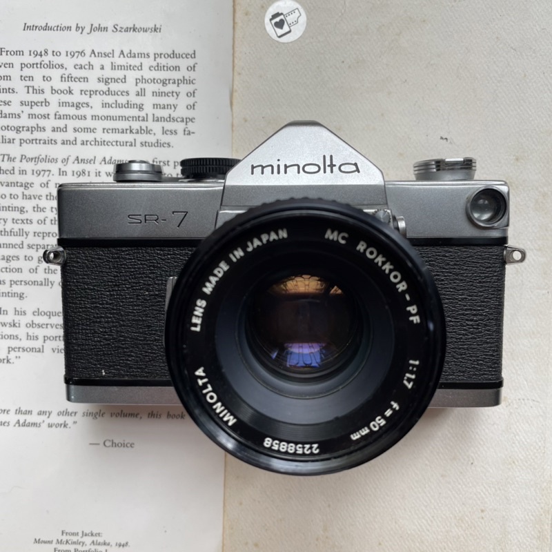 slr minolta sr7 พร้อมเลนส์ mc 50 mm f1.7 | Shopee Thailand