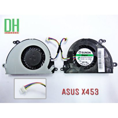พัดลมโน๊ตบุ๊ค ASUS X453 X453M X403M X553M X553MA K553MA F553M D553M ...