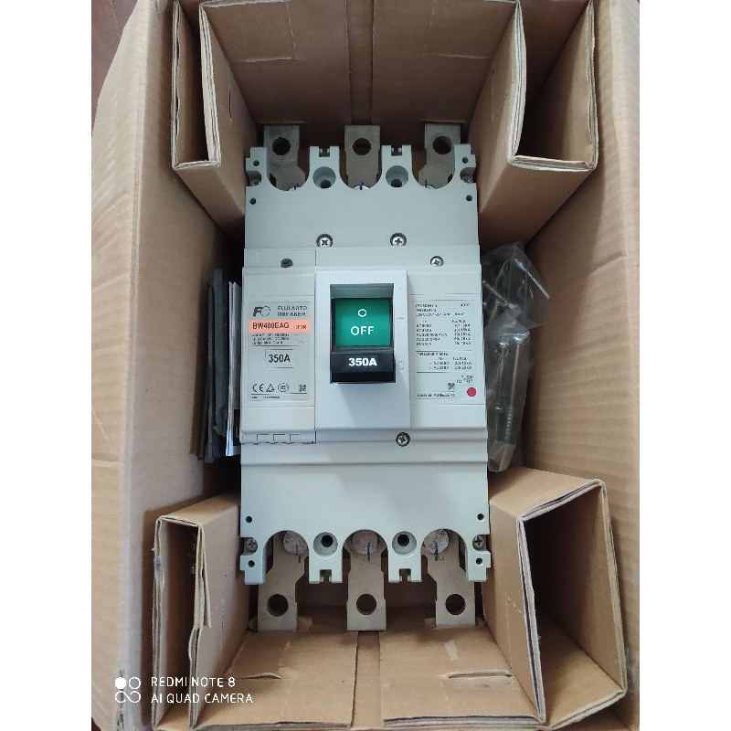 BW400EAG Fuji Circuit Breaker 3p 350A | Shopee Thailand