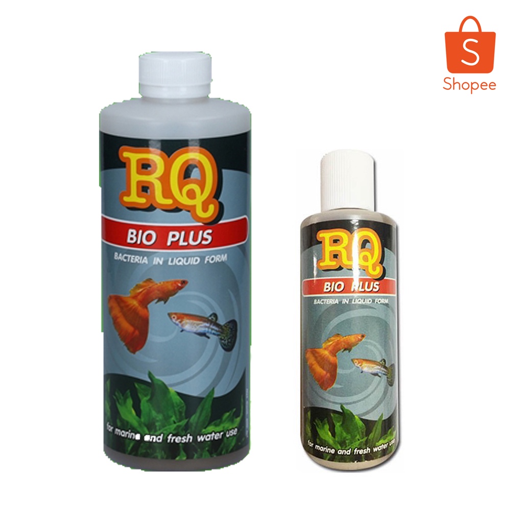 แบคทีเรียน้ำ สลายของเสีย ในตู้ปลา (RQ Bio Plus) | Shopee Thailand