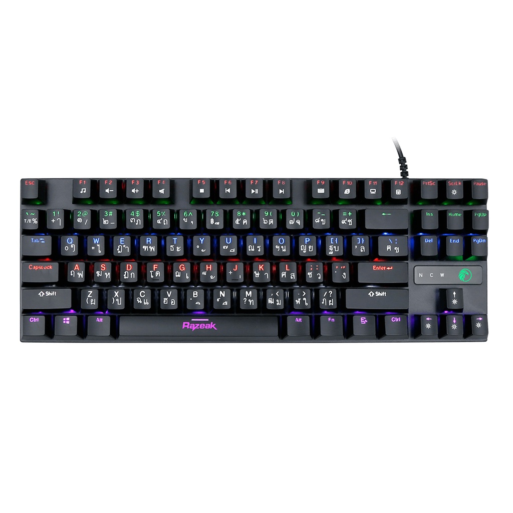 KEYBOARD RK-X62 คีย์บอร์ด รุ่น RK-X62 | METAL MECHANICAL KEYBOARD ...