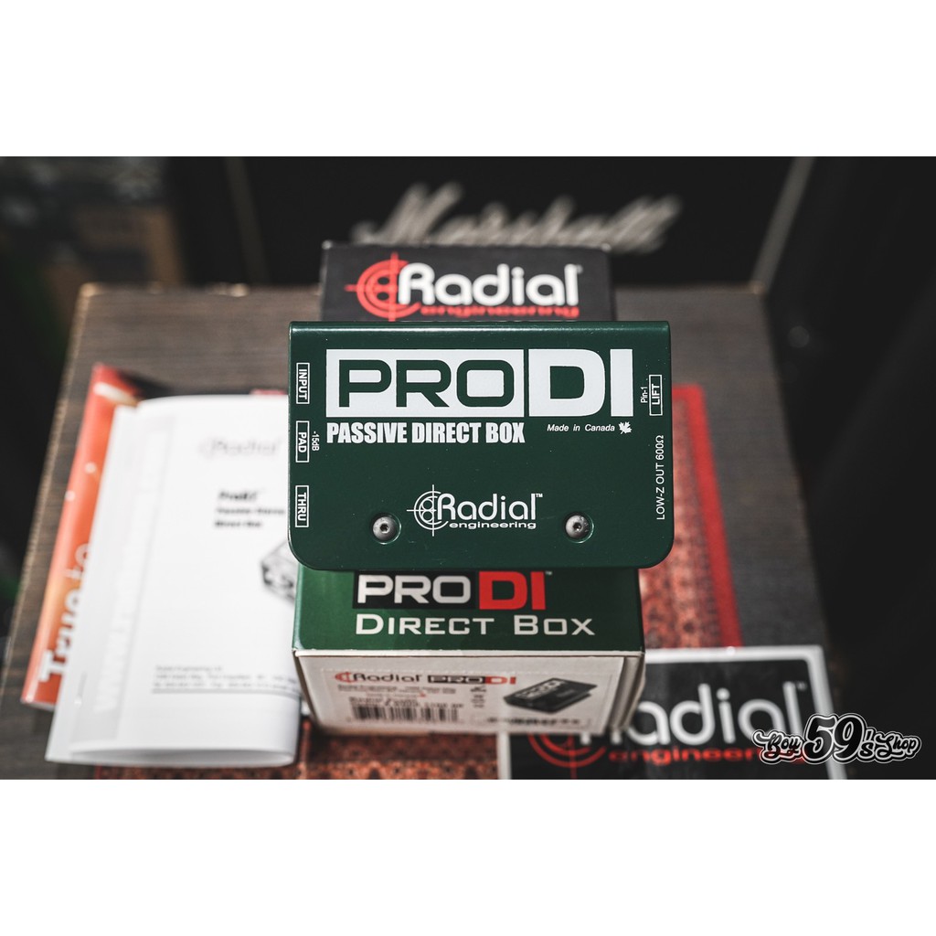 Radial PRO DI Passive Direct Box | Shopee Thailand