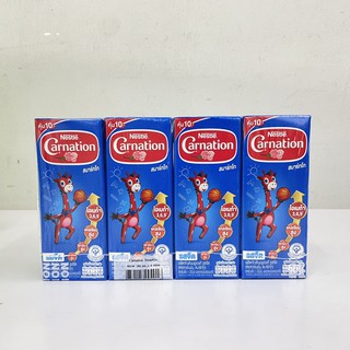 (แพ็ค 4) Carnation Smart Go UHT Milk Plain Flavor เนสท์เล่ คาร์เนชั่น สมาร์ทโก ผลิตภัณฑ์นมยูเอช ...