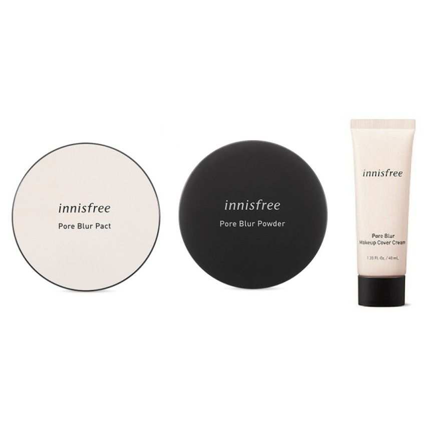 Innisfree Pore Blur Pact 11g, 12.5g / Powder 11g / Pore Blur Makeup ...