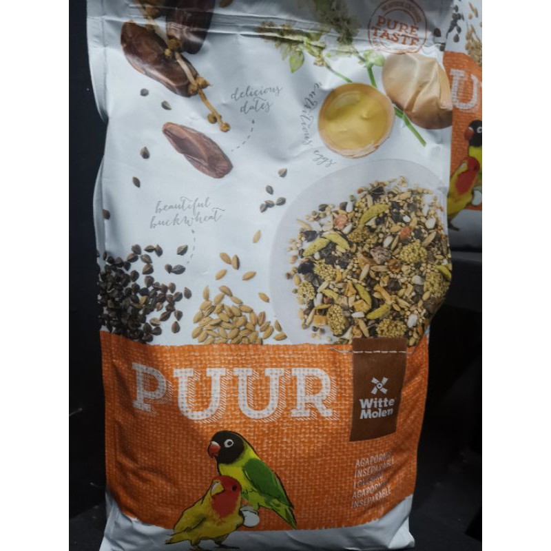 อาหารนก puur สูตร Love Bird ขนาด 2 kg | Shopee Thailand