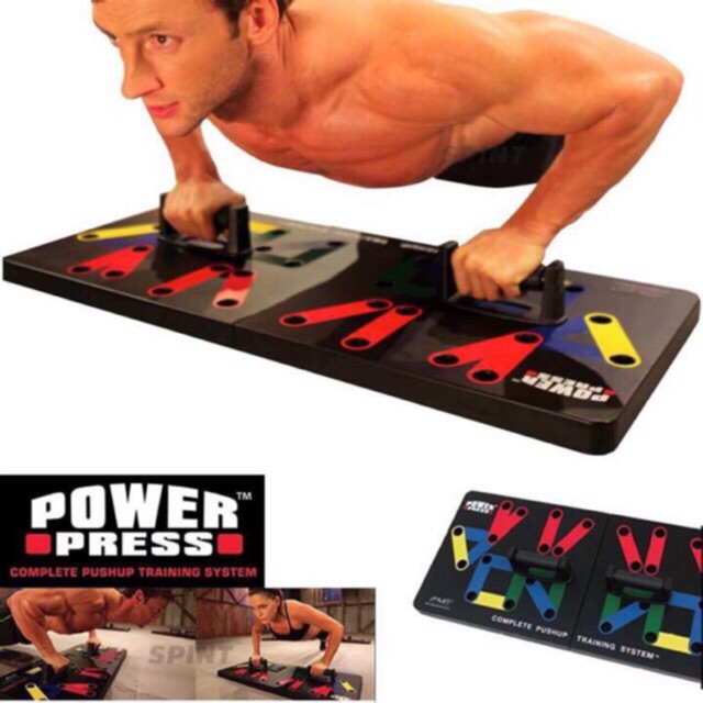 เครื่องวิดพื้น Power Press Push Up - Complete Push Up Training System ...