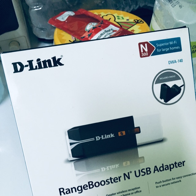 D-Link RangeBooster Wireless N300 USB Adapter | Shopee Thailand