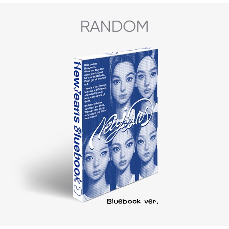 [พร้อมส่ง] อัลบั้ม NewJeans - 1st EP [New Jeans] : Blue book / Weverse ...