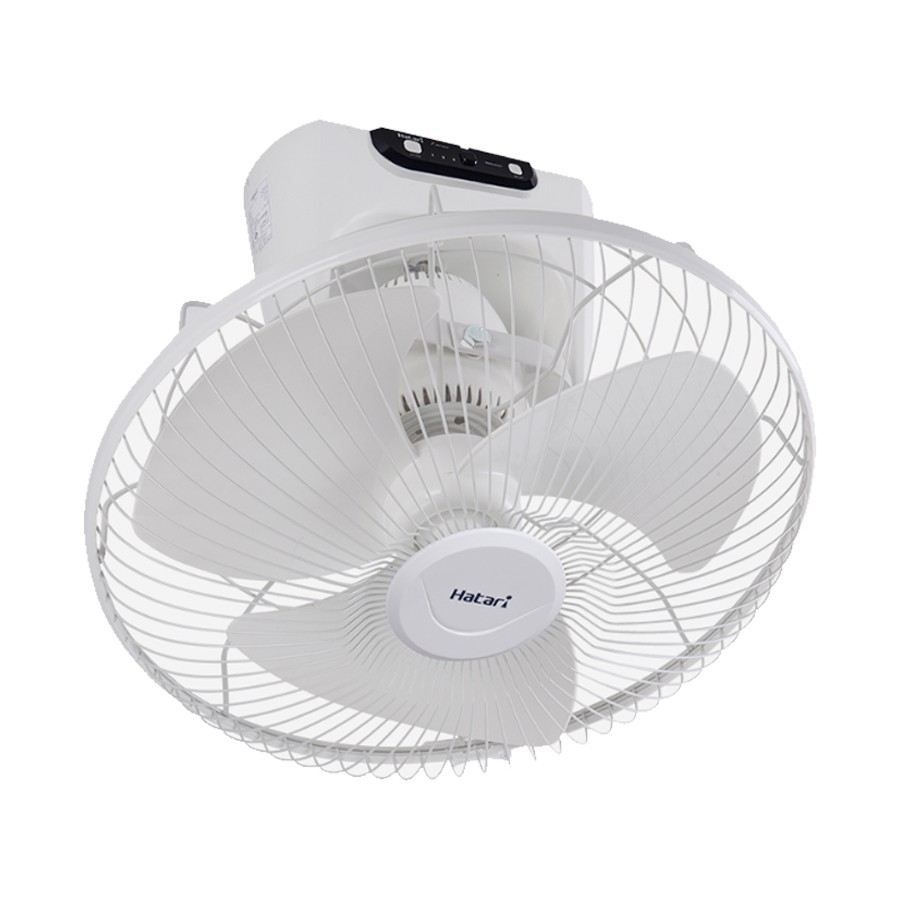 Hatari พัดลมโคจร พัดลมติดเพดาน มีรีโมท ขนาด 16 นิ้ว รุ่น HT-C16R1(S ...