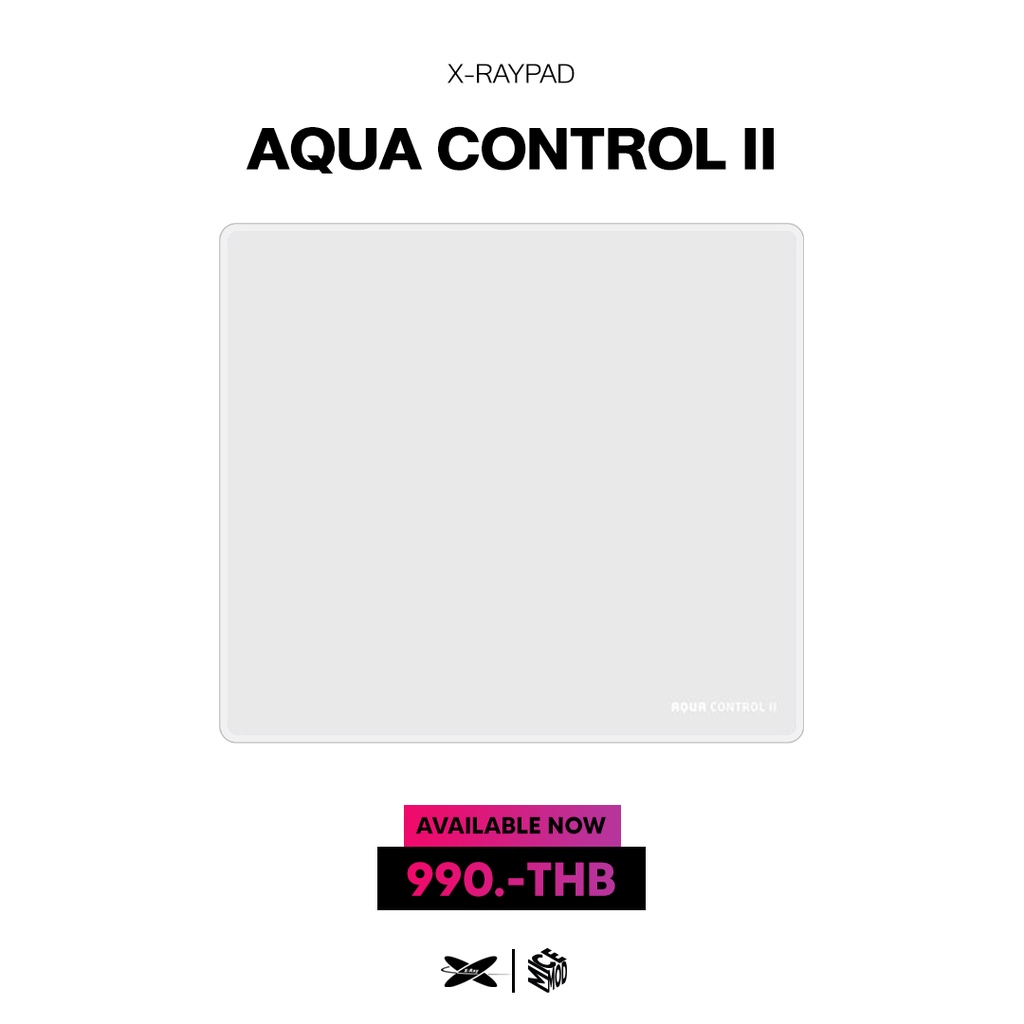 แผ่นรองเมาส์ X-raypad Aqua Control II White (Uncoated) | Shopee Thailand