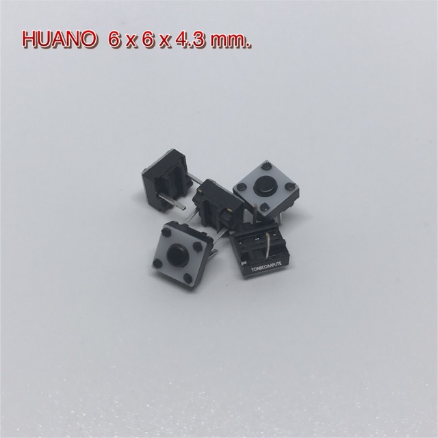 HUANO Micro Switch 6 x 6 x 4.3 mm. For Gaming Mouse | Shopee Thailand