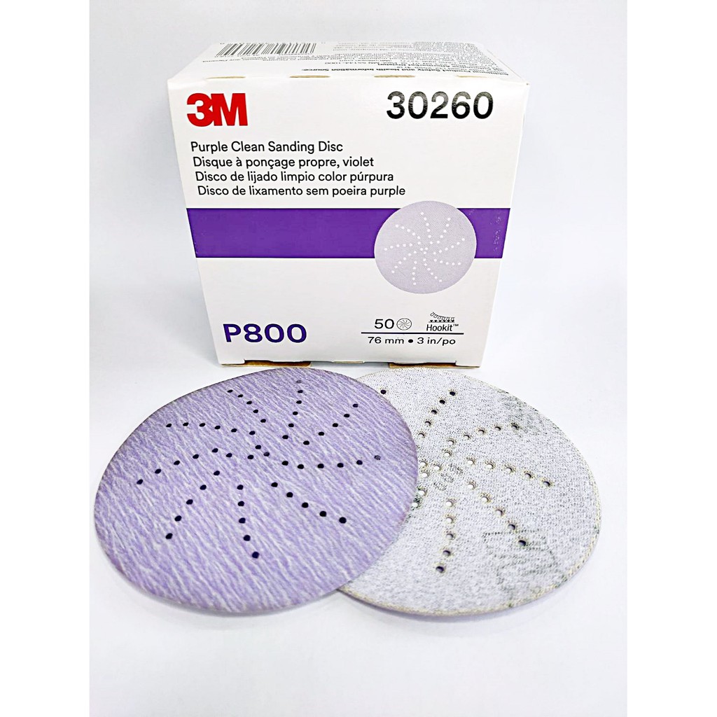 (1-4 แผ่น) 3M Trizact Foam Disc กระดาษทรายกลมไตรแซ๊ค 3นิ้ว 30272 ...