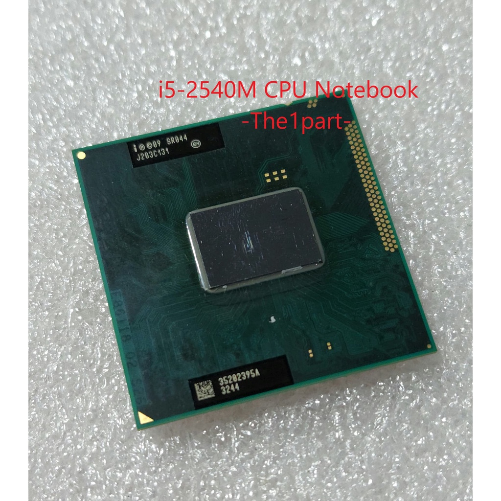 The1part SR044 INTEL i5 2540M ราคาถูก ซีพียู CPU Notebook Core i5-2540M ฟรี ซิริโครน มีประกัน ...