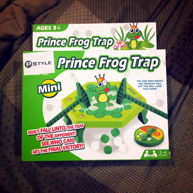 Prince frog trap game mini ฝึกทักษะ ราคา 79 บาท พร้อมส่งครับ | Shopee ...