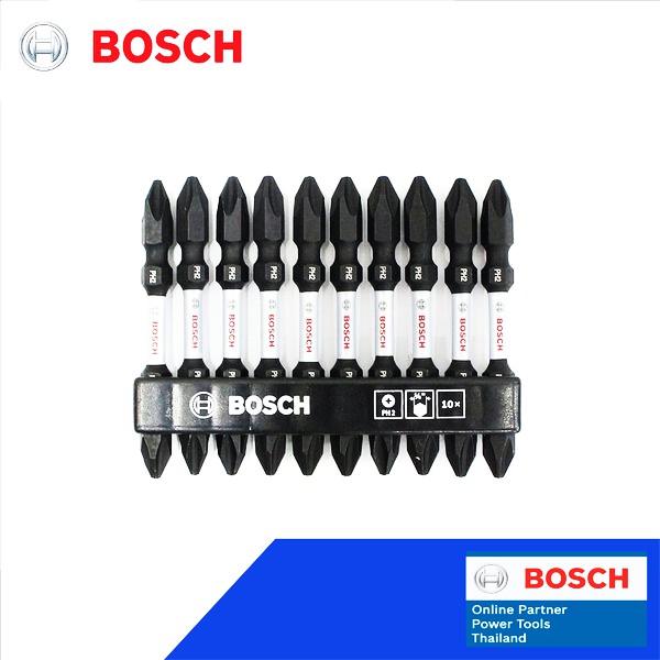 BOSCH IMPACT 65 ดอกไขควง 65 มม. รุ่น 2608522405 ( แพค10ดอก ) | Shopee ...