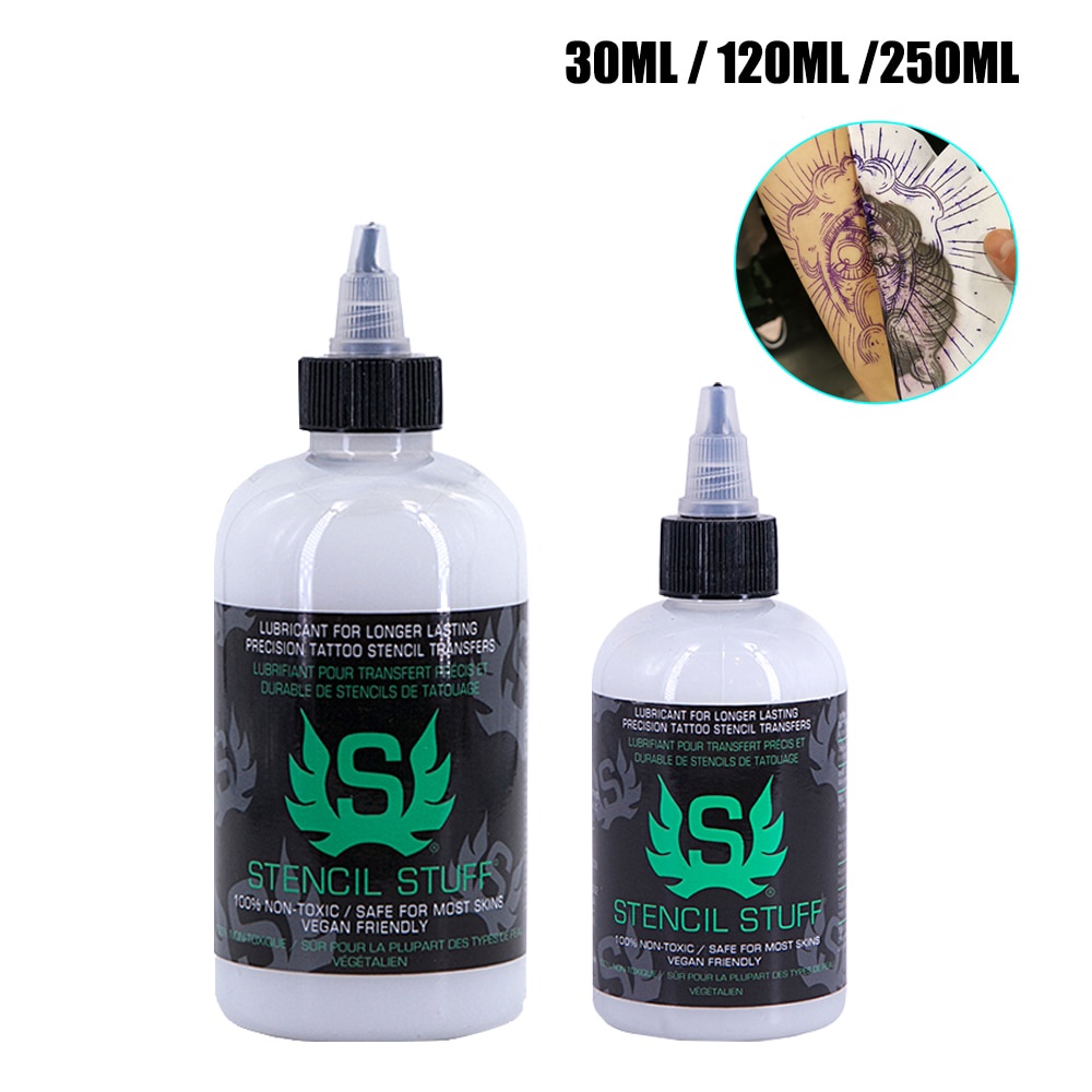 30/120/250ml Spirit Tattoo Stencil Magic Gel ความร้อนเครื่องถ่ายเอกสาร Tattoo Transfer Stuff ...