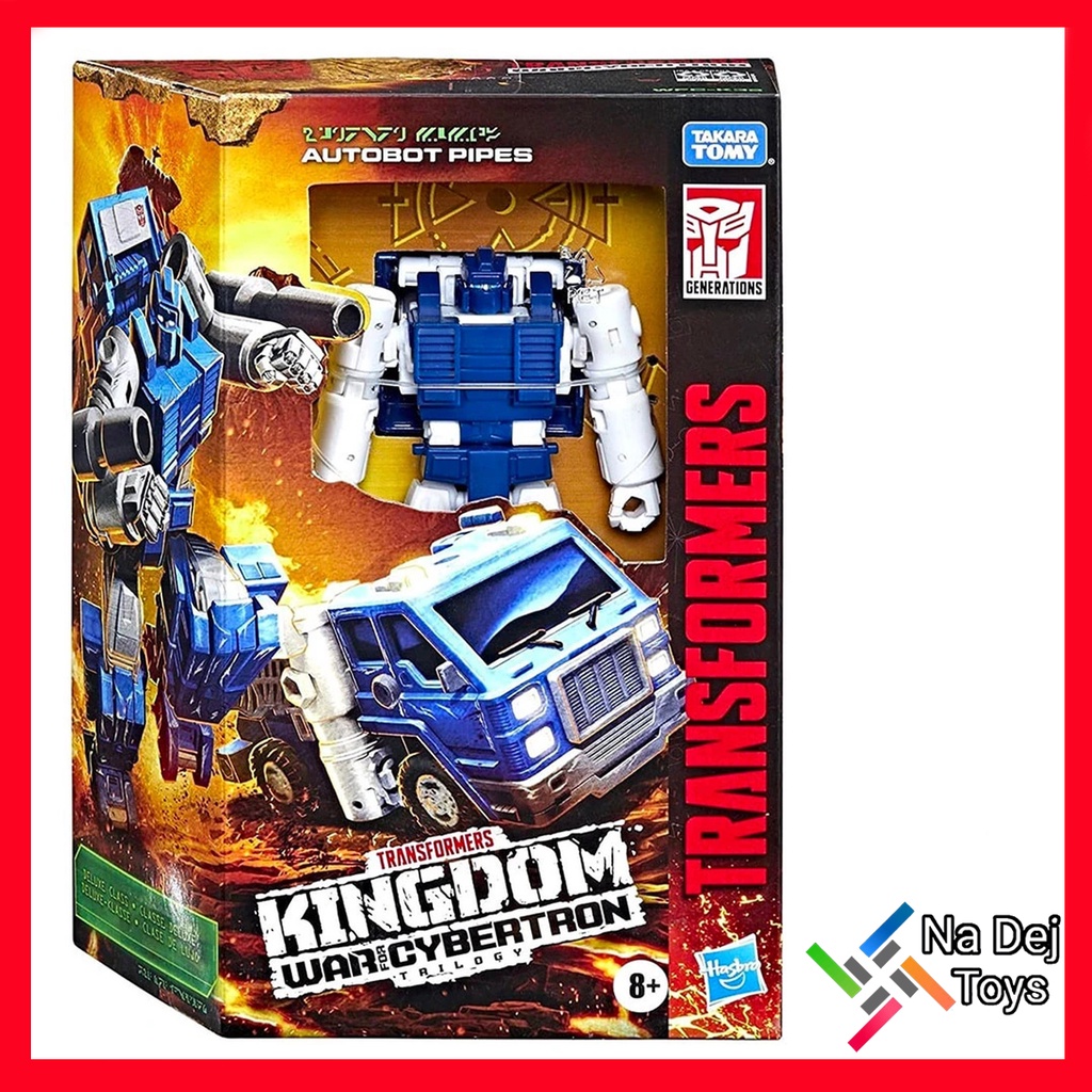 Transformers: WFC Kingdom Autobot Pipes Deluxe Class ทรานส์ฟอร์เมอร์ส ...