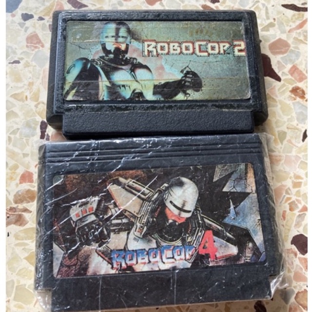 ตลับเกมแฟมิคอม Famicom Robocop โรโบคอป ภาค 2,3 ขายรวม | Shopee Thailand