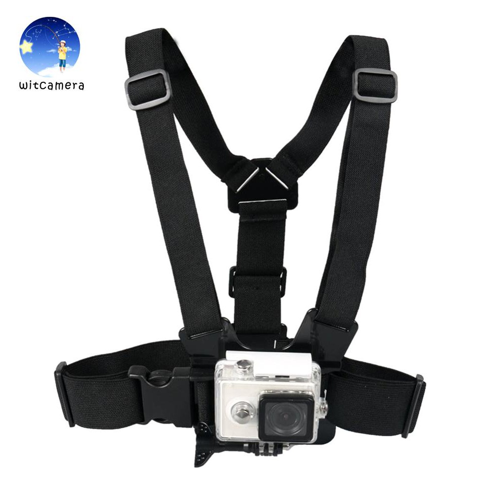 สายคาดอกพร้อมอุปกรณ์ GoPro Chest Strap Belt Body Tripod Harness Mount ...