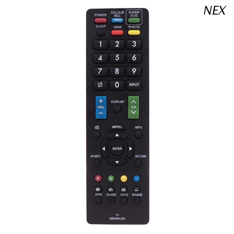 Nex รีโมตควบคุม แบบเปลี่ยน สําหรับ Sharp GB225WJSA Smart LCD LED TV ...