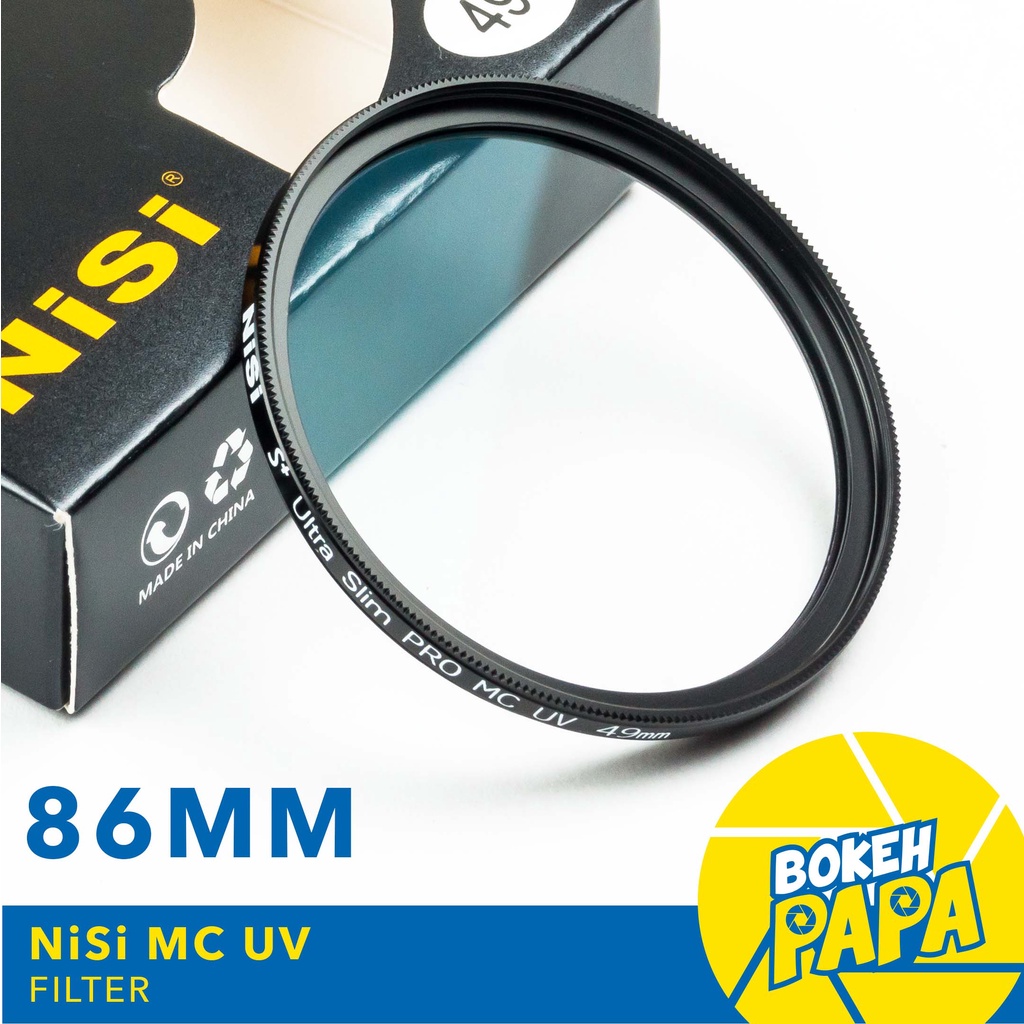 NISI 86mm MC UV Filter ที่กรองรังสียูวีโซด์ขนาดบางเป็นพิเศษ Professional MC ( ฟิลเตอร์ 86 mm บาง ...