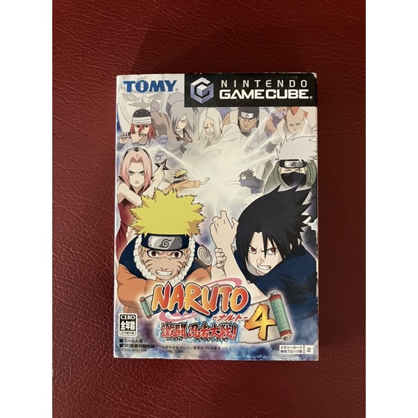 Nintendo GameCube ของแท้💯จากญี่ปุ่น Naruto4 | Shopee Thailand