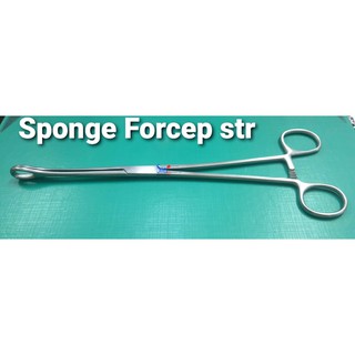 คีมหนีบสำลี (Forester Sponge Forcep) | Shopee Thailand