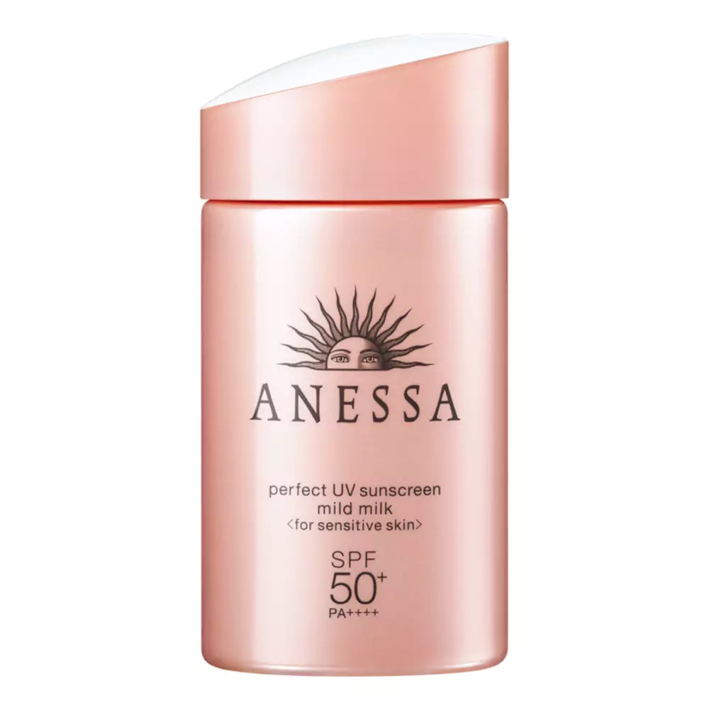 ANESSA Perfect UV Sunscreen mild milk SPF 50+ PA++++ (for sensitive skin) 60 Ml. | Shopee Thailand
