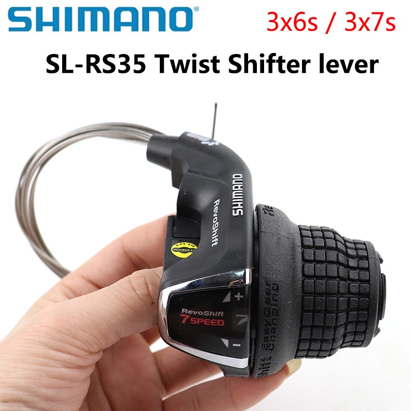 Shimano Revoshift SL-RS35 3X6s 3X7s grip Twist Shifter 18S 21s MTB จักรยานจักรยานคันเกียร์ ...