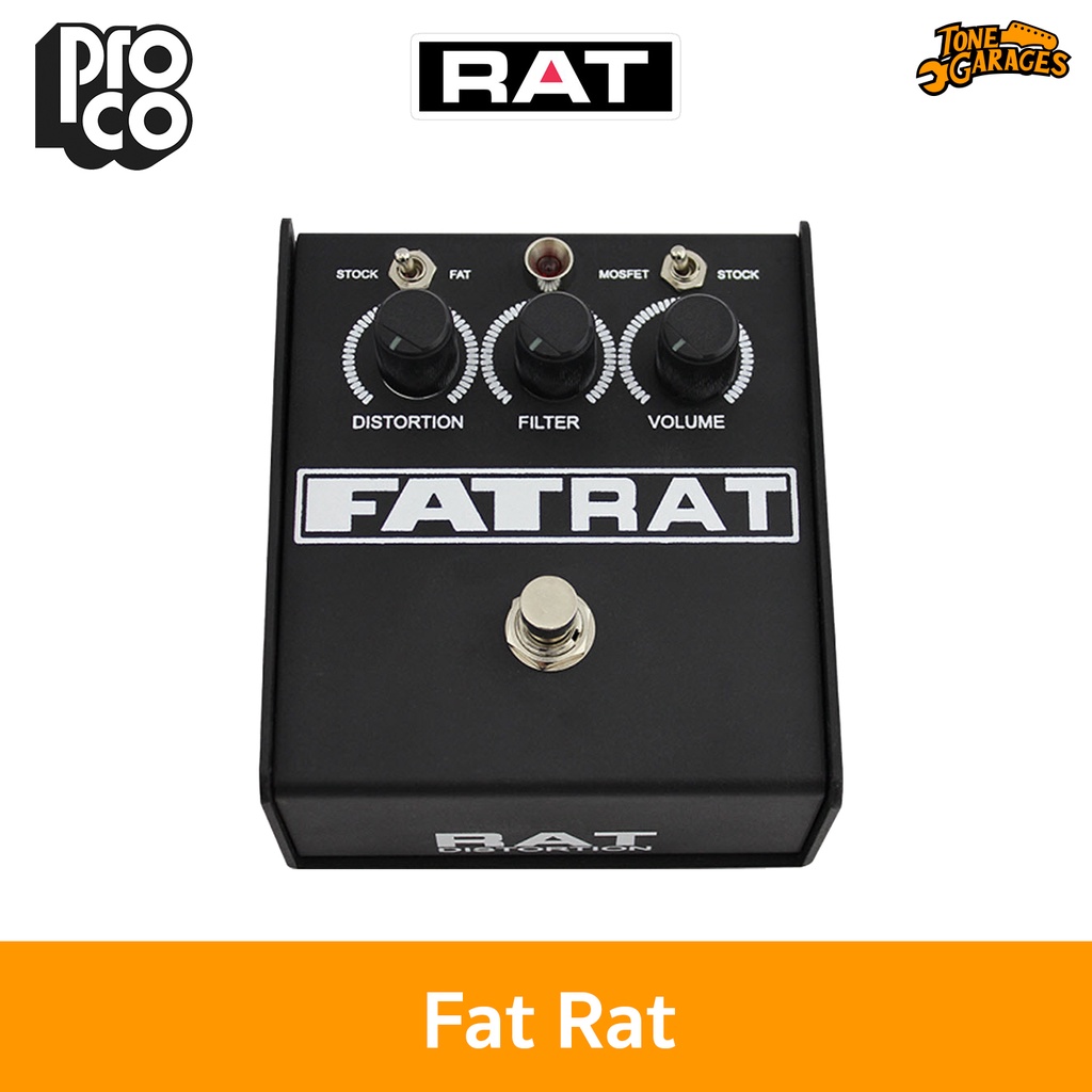 Proco Fat Rat Distortion เอฟเฟคกีต้าร์ไฟฟ้า | Shopee Thailand